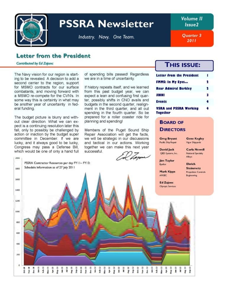 PSSRA Newsletter - CBG Maintenance LLC